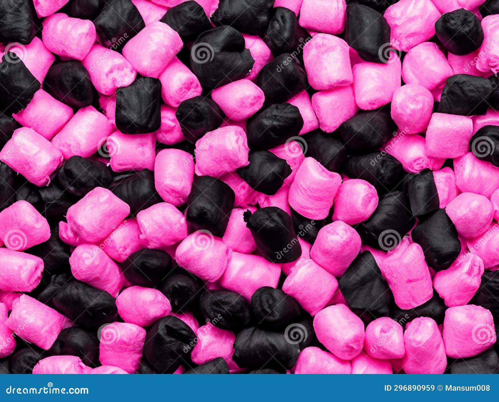 Black and Pink Candy Background Stock Image - Image of closeup, soft ...