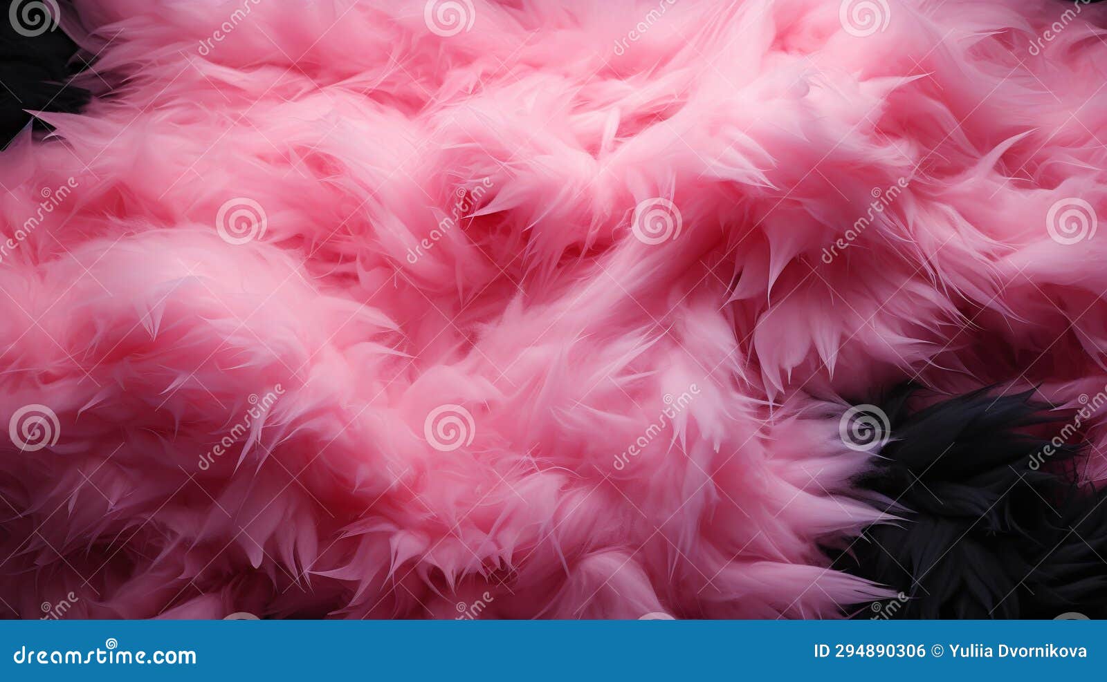 Black and Pink Cotton Candy Background. Candy Floss Texture Stock Photo ...
