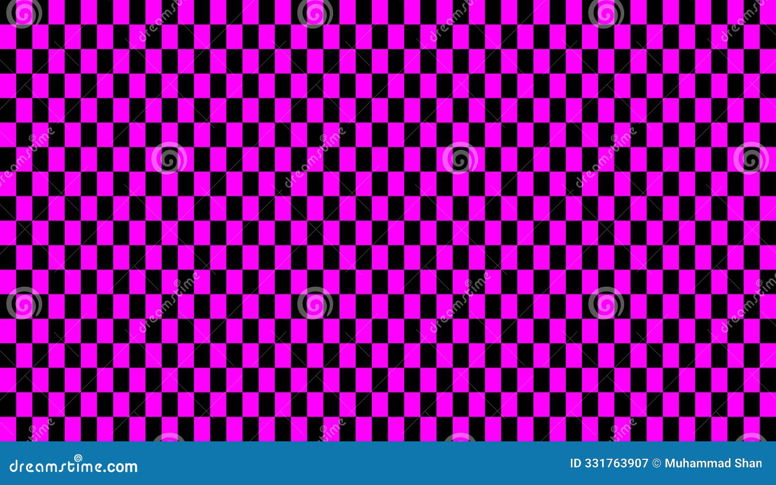 Black and Pink Distorted Checkerboard Background. Retro Emo Psychedelic ...