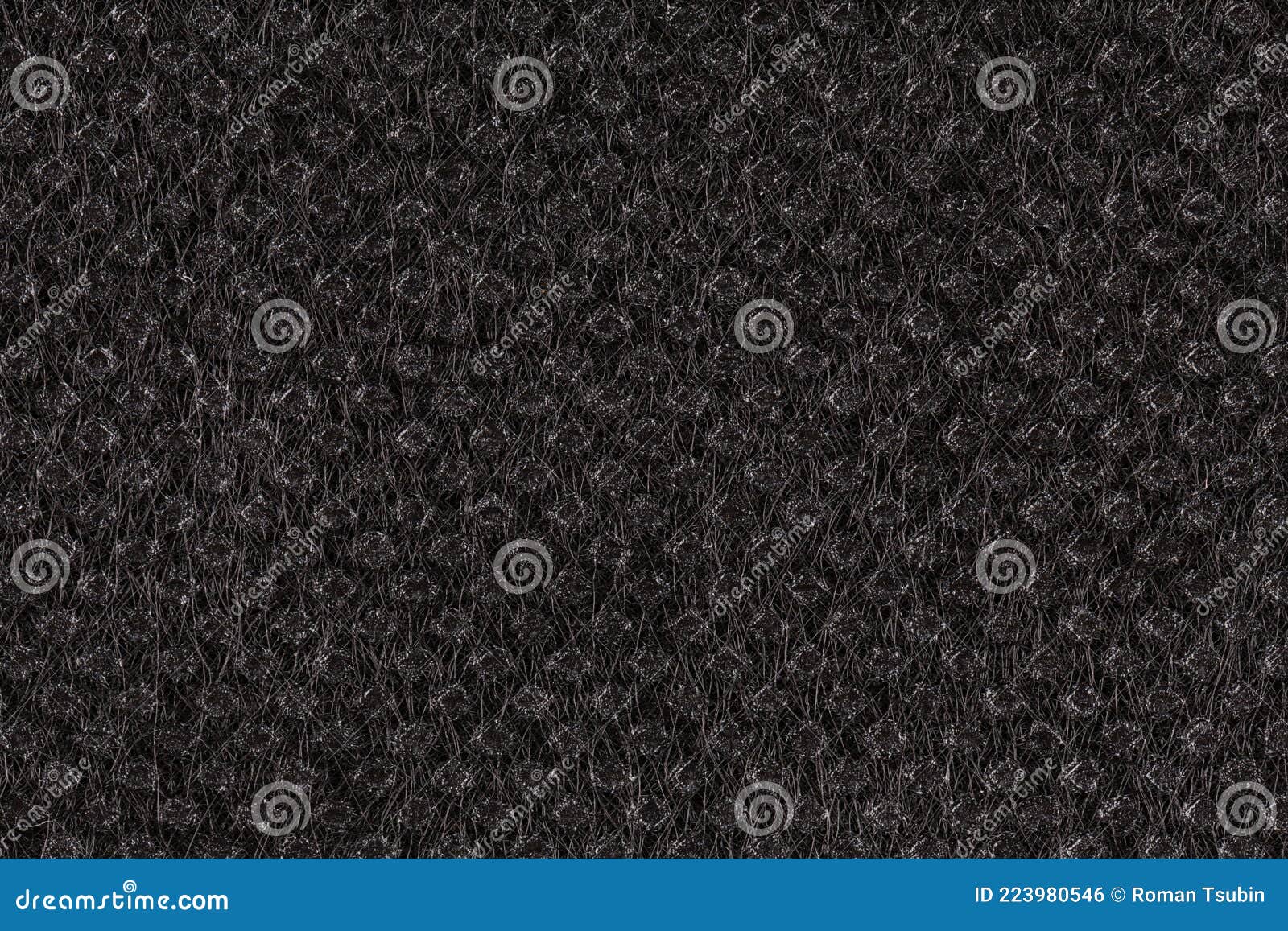 Black Plain Fabric, Textile Stock Photo - Image of design, closeup ...