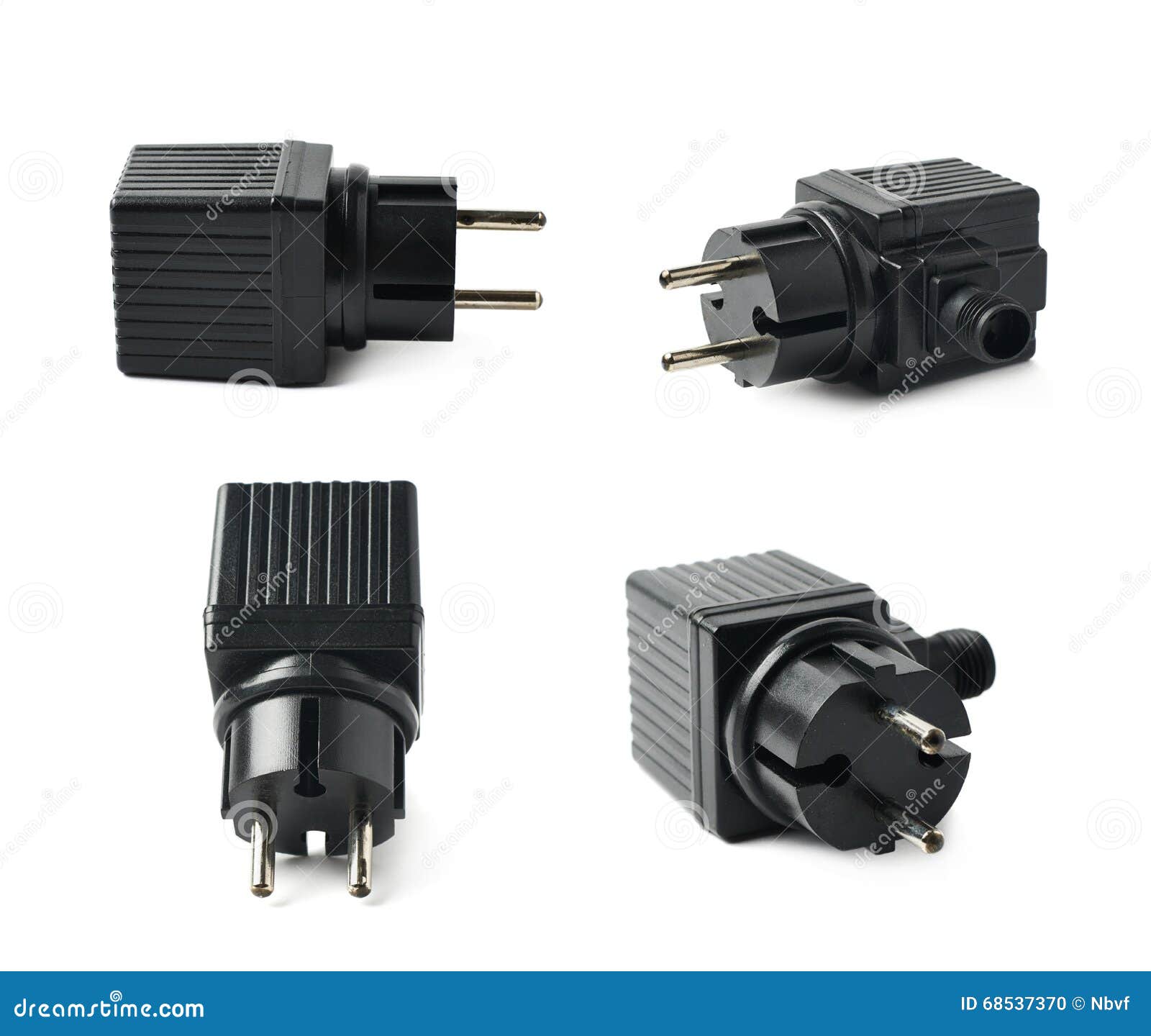 Black plastic adapter stock photo. Image of objects, object - 68537370