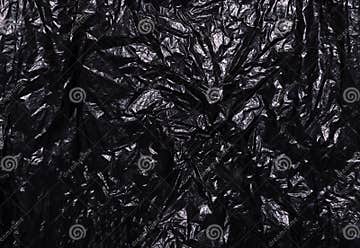 Black Plastic Bag. the Concept of Using Environmentally Friendly ...