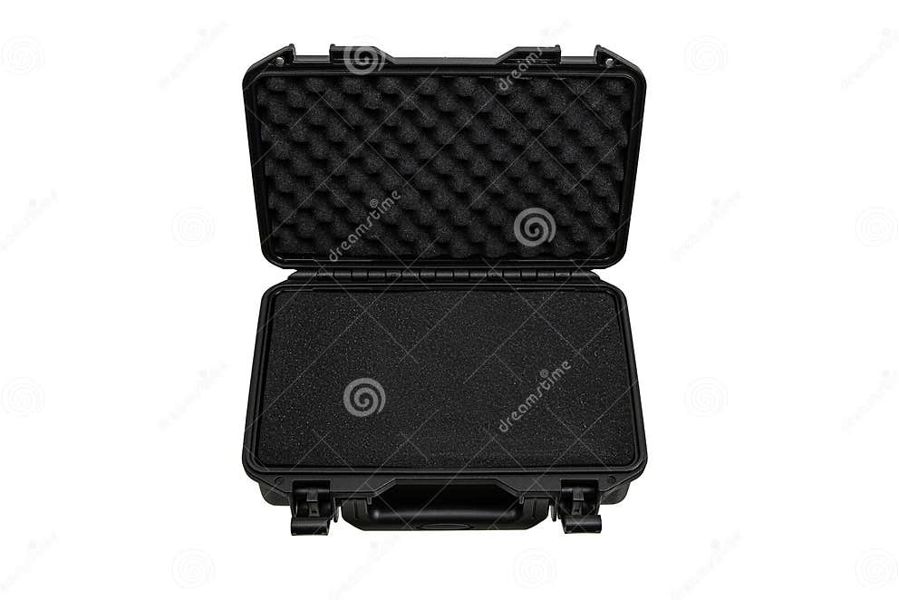 Black Plastic Container with Foam Inside for Safe Storage and ...