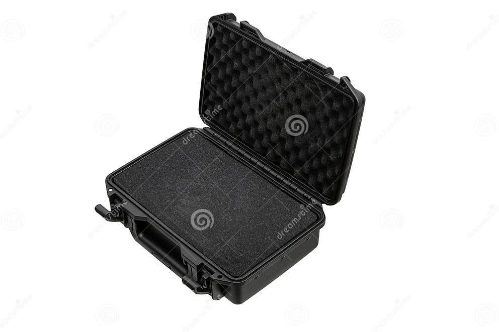 Black Plastic Container with Foam Inside for Safe Storage and ...