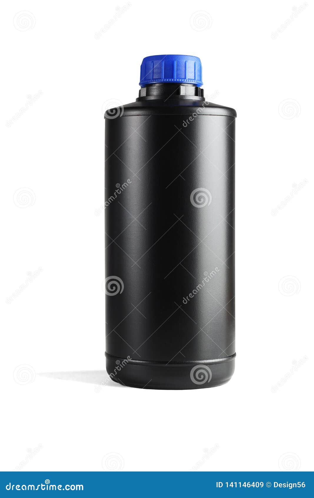 Black Plastic Container stock image. Image of auto, blue - 141146409