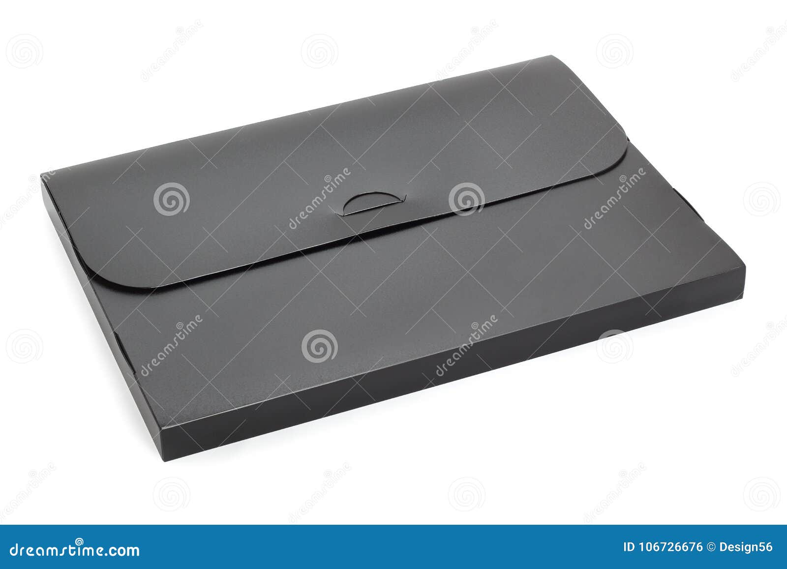 Black Plastic Folder stock photo. Image of office, packet - 106726676