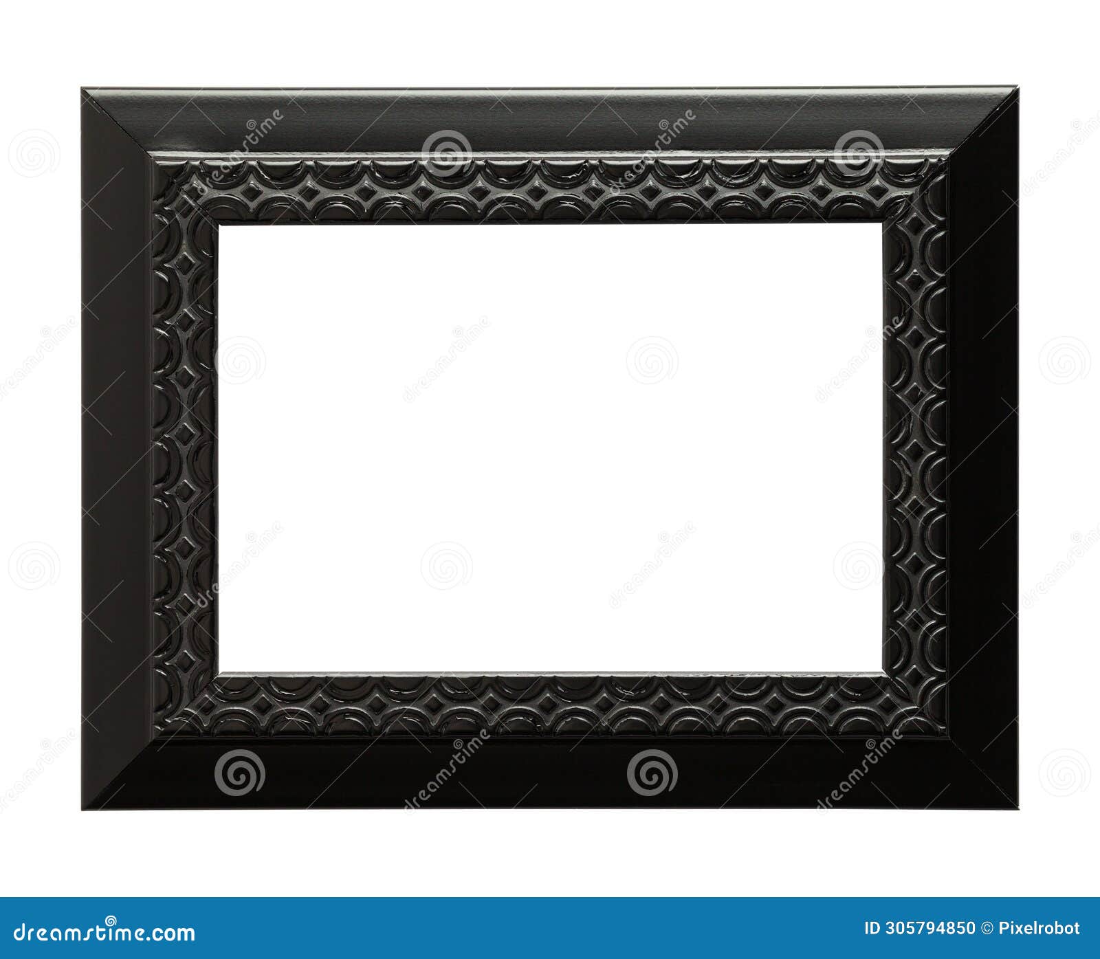 Black Plastic Frame stock photo. Image of frame, rectangle - 305794850