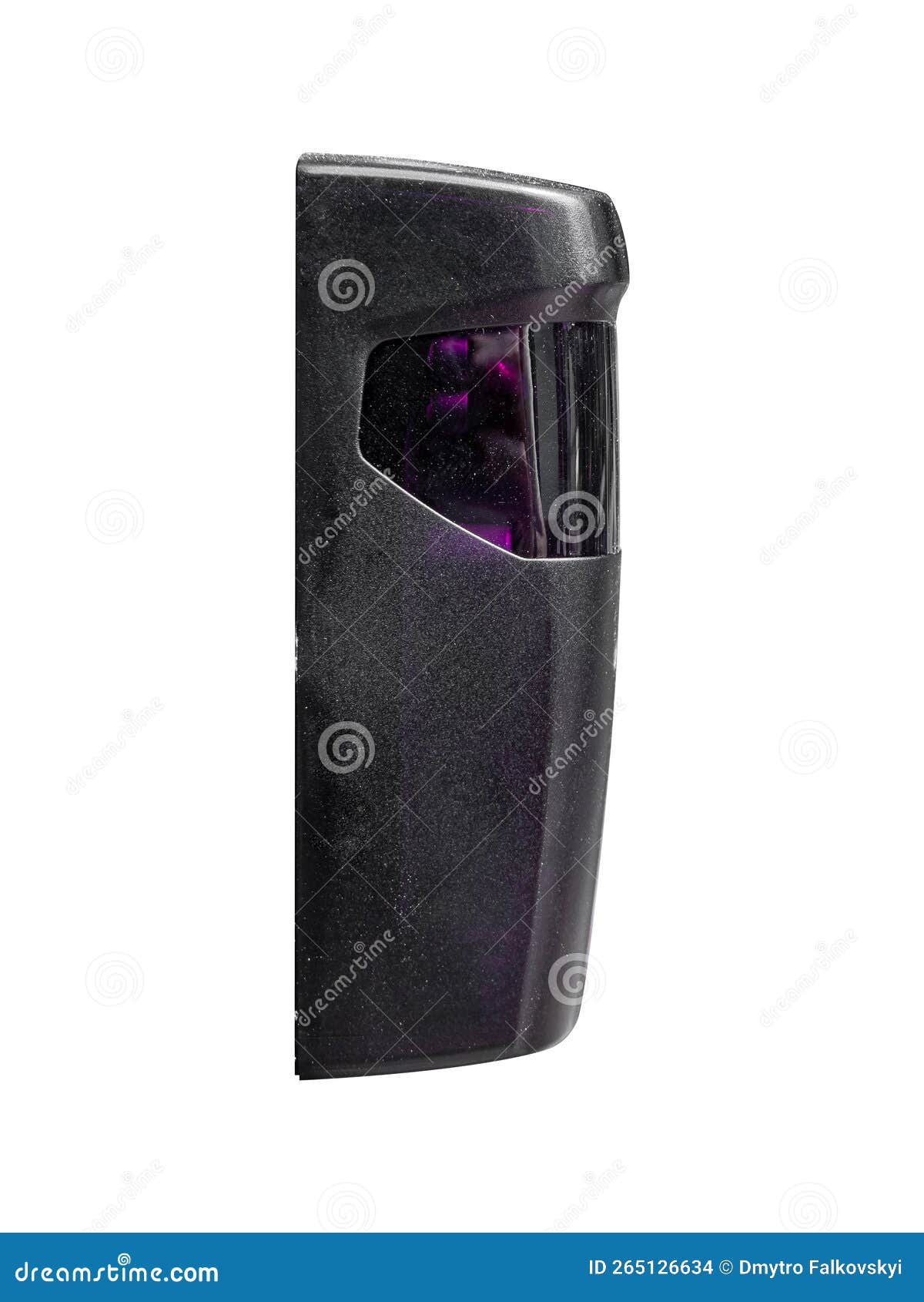 Black Plastic Infrared Sensor Isolated on White Stock Photo - Image of ...