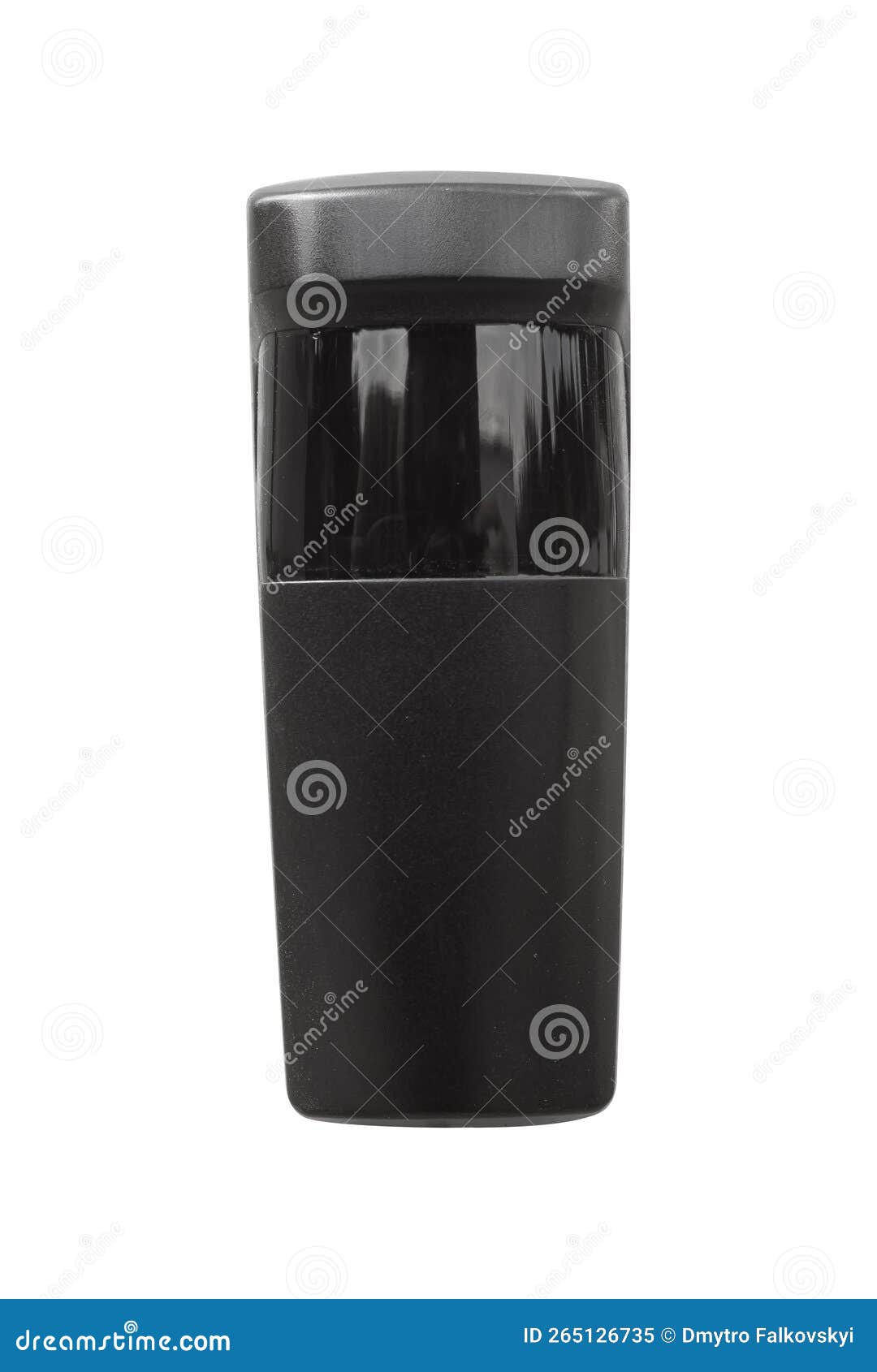 Black Plastic Infrared Sensor Isolated on White Stock Image - Image of ...