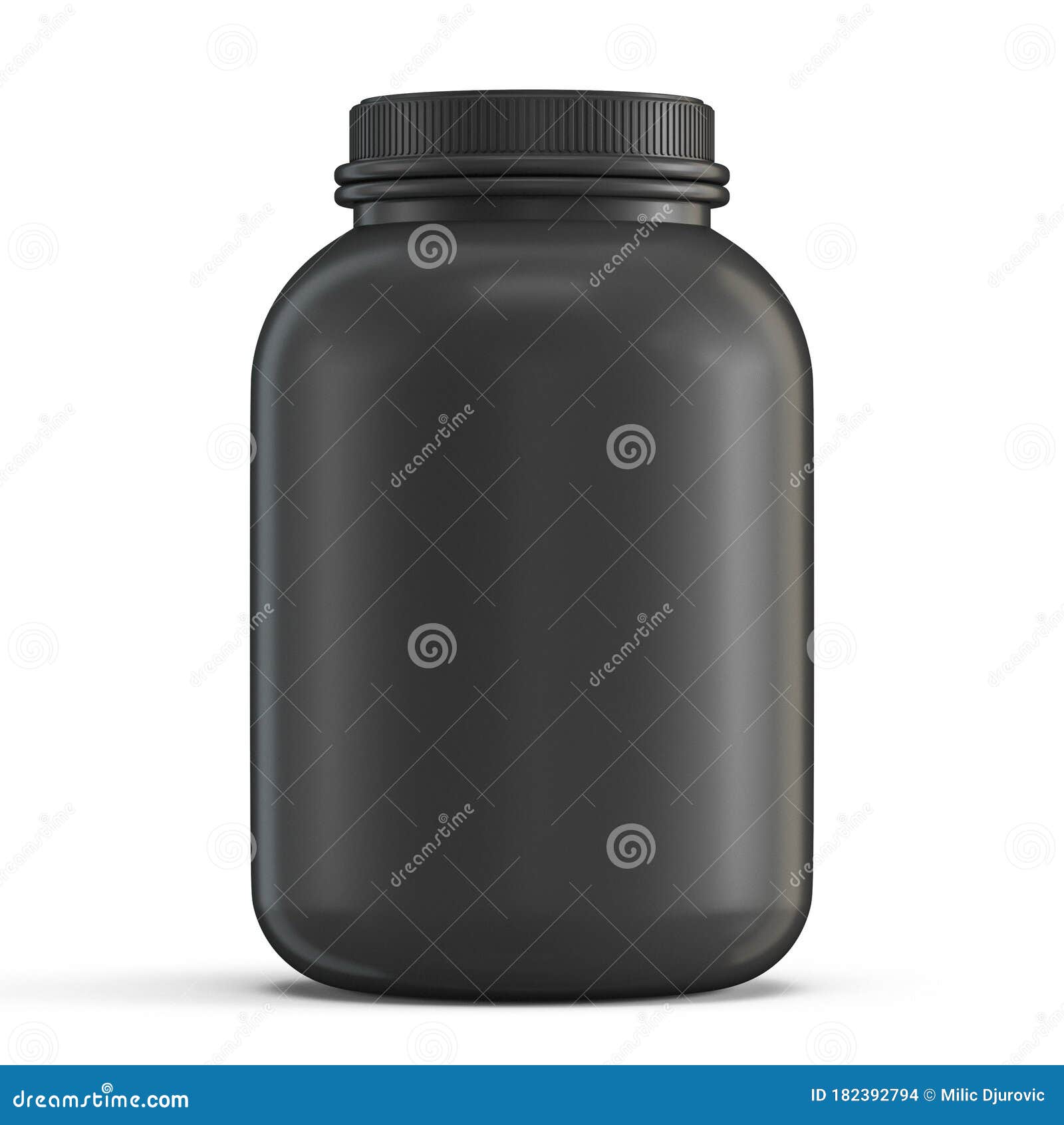 Black plastic jag 3D stock illustration. Illustration of background ...