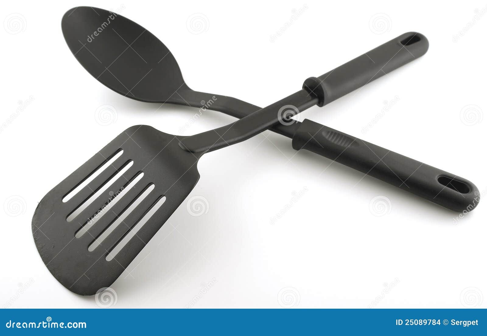 Black plastic kitchenware stock photo. Image of serving - 25089784