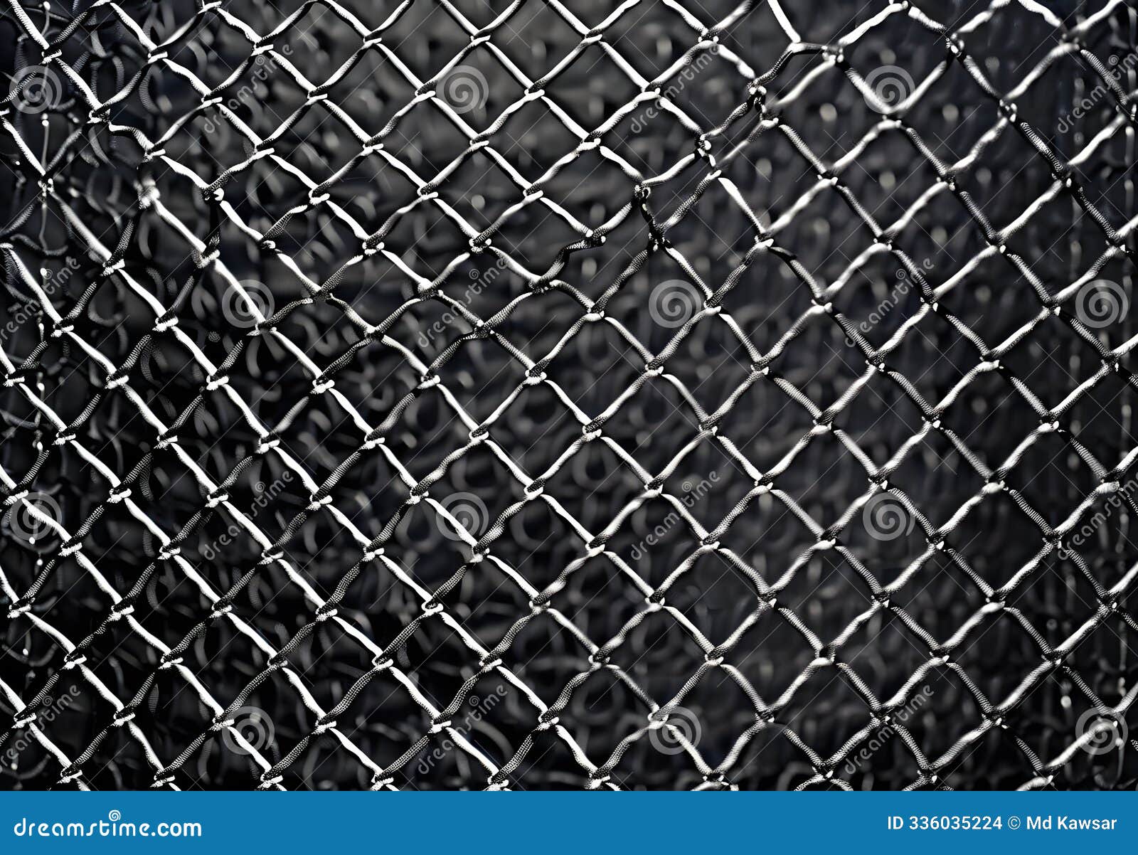 Black Plastic Mesh Background with White Fishnet Pattern Stock ...