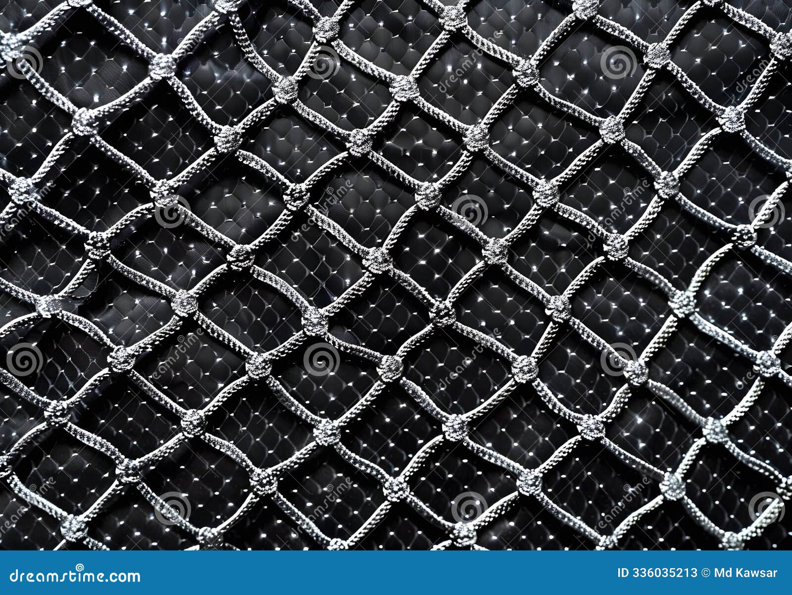 Black Plastic Mesh Background with White Fishnet Pattern Stock ...