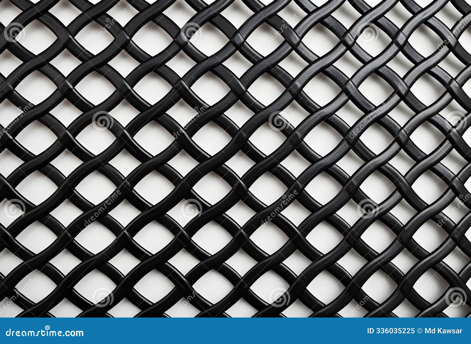 Black Plastic Mesh Grid Pattern Texture Stock Illustration ...