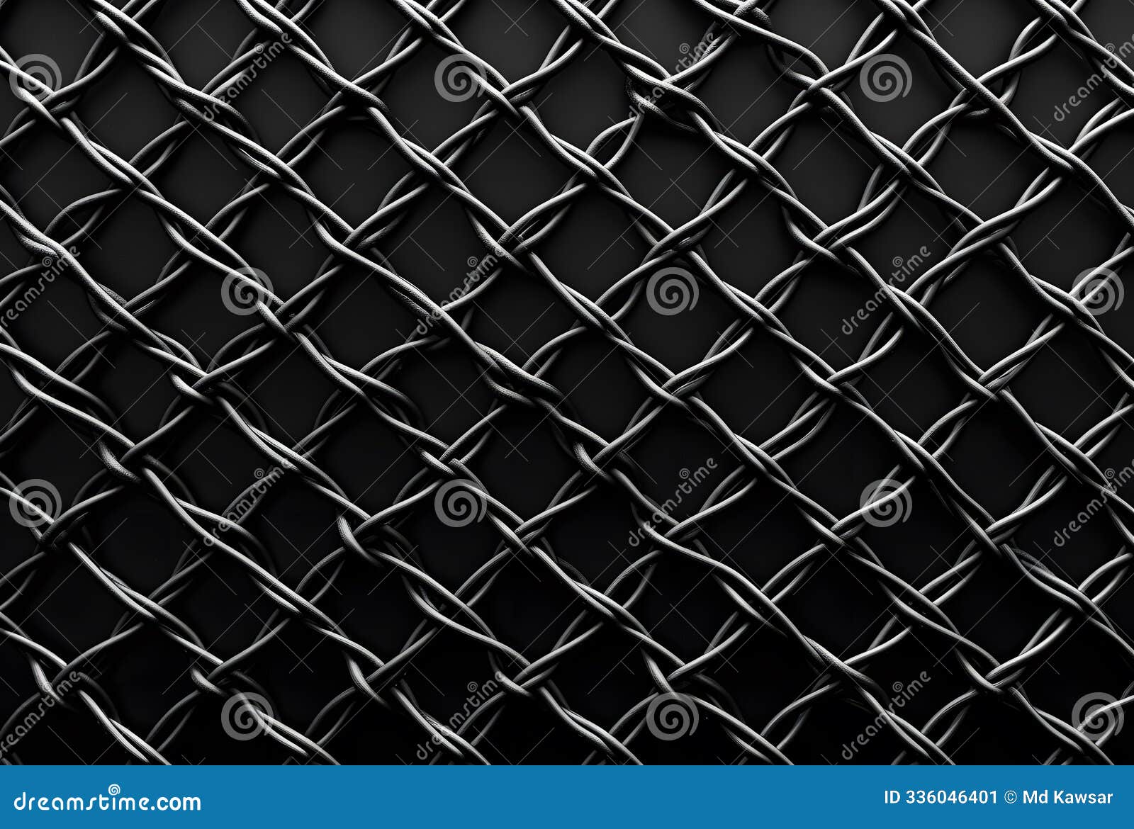 Black Plastic Mesh Texture Seamless Pattern Stock Illustration ...