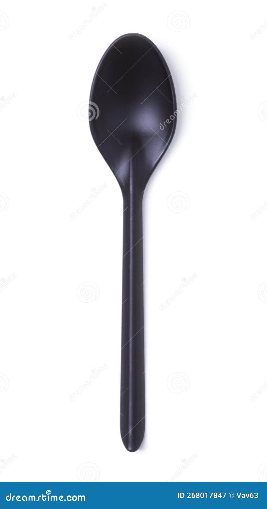 Black plastic spoon stock image. Image of plastic, object - 268017847