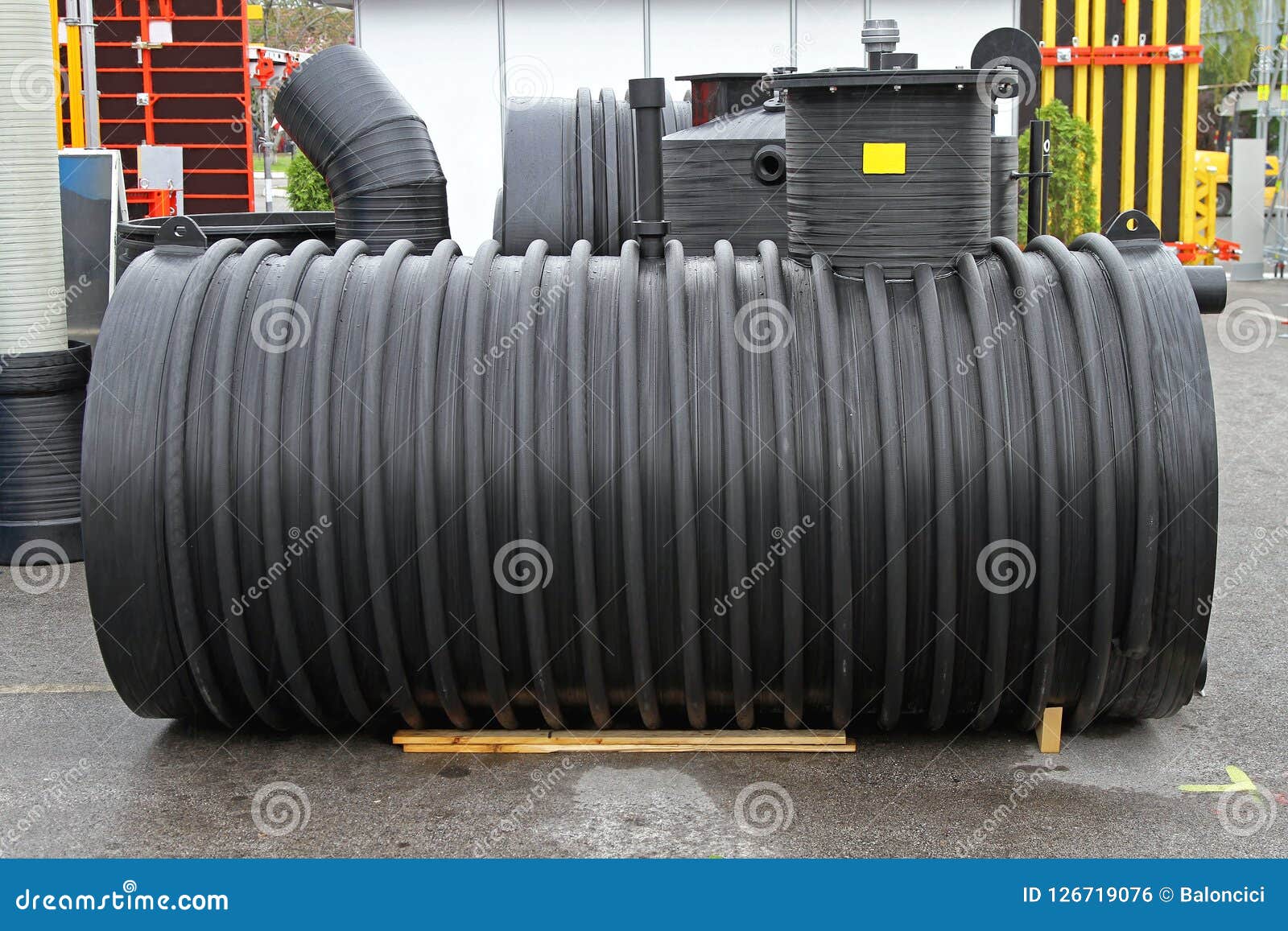 Undeground Tank stock photo. Image of industry, prepare - 126719076