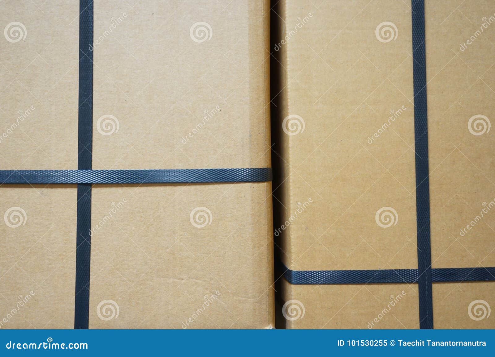 Black plastic strap box stock image. Image of color - 101530255