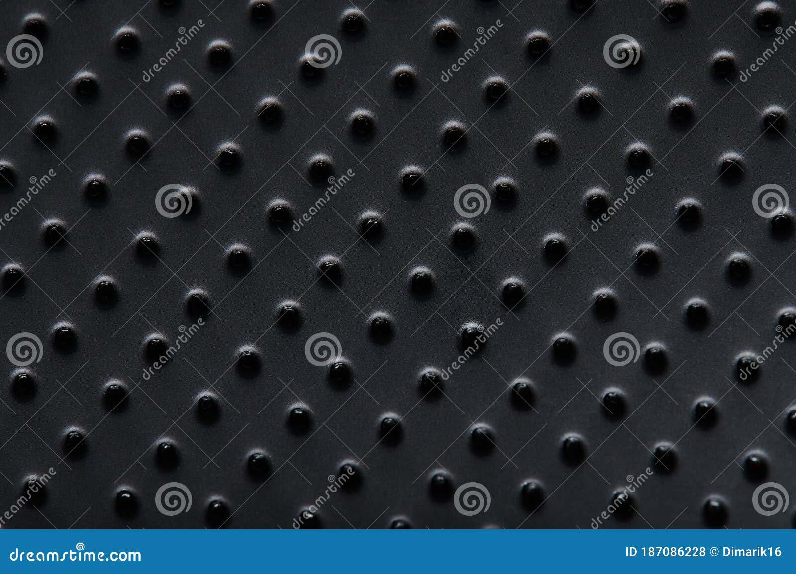 Black Plastic Surface with Dots Stock Photo - Image of design, graphic ...
