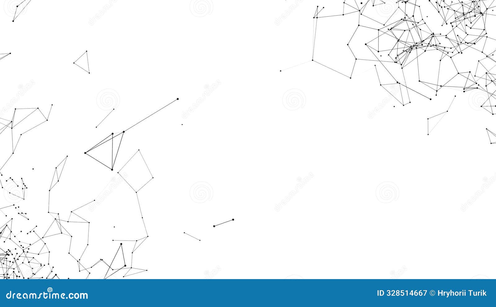 Black Plexus With Digital Counters On A White Background Stock Image ...