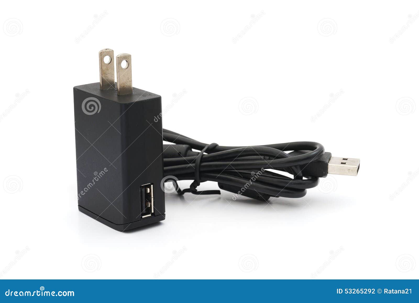 Black Plug Usb To Mini Usb Cable Stock Photos - Free & Royalty-Free ...