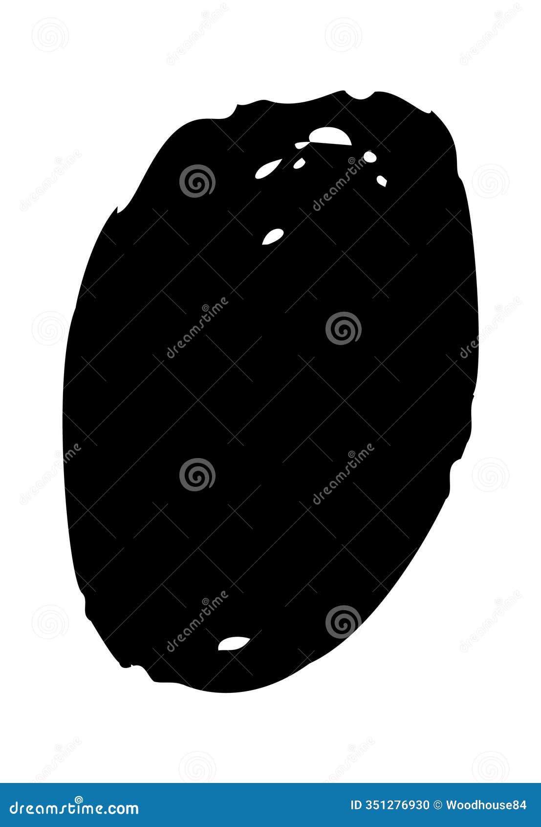 Black Point Brushstroke Doodle Symbol Stock Vector - Illustration of ...