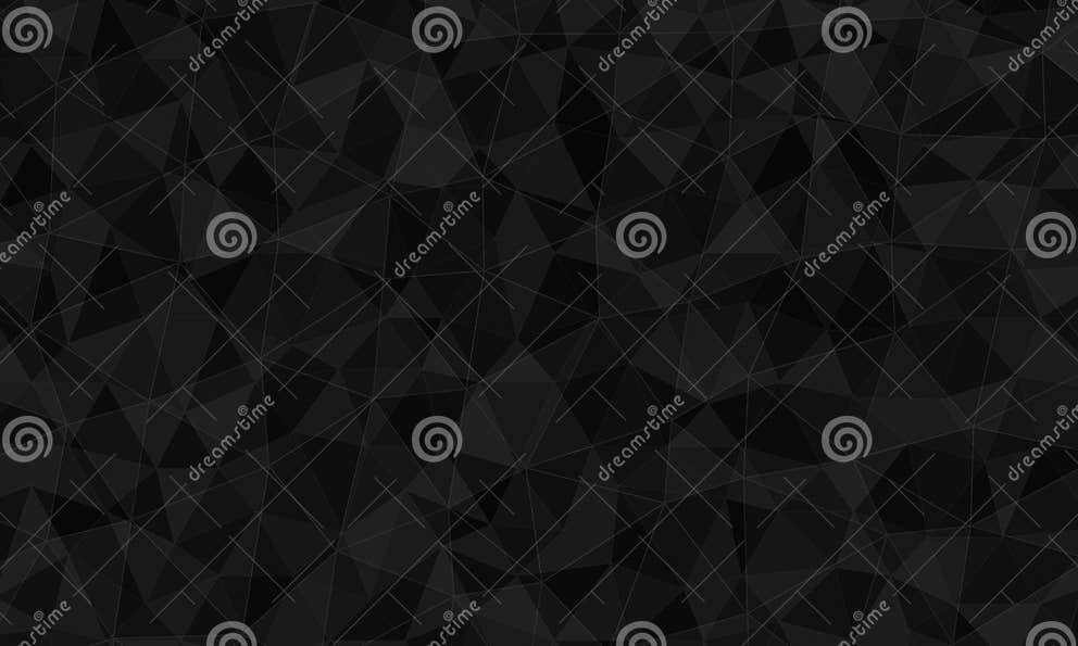 Black Polygon Vector Backgrounds and Texture Stock Vector ...