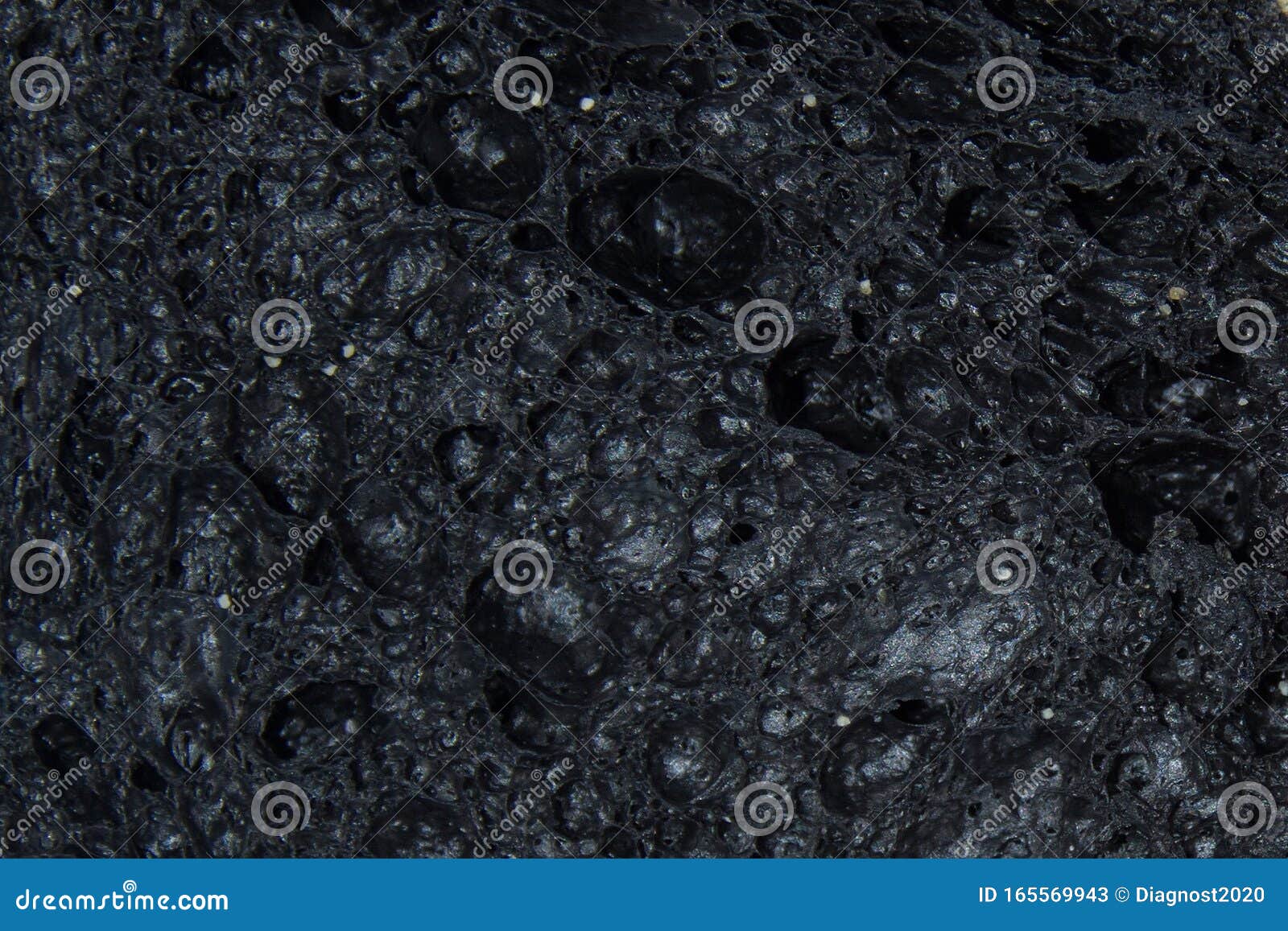 Black Porous Texture or Background. Soft Selective Focus Stock Image ...