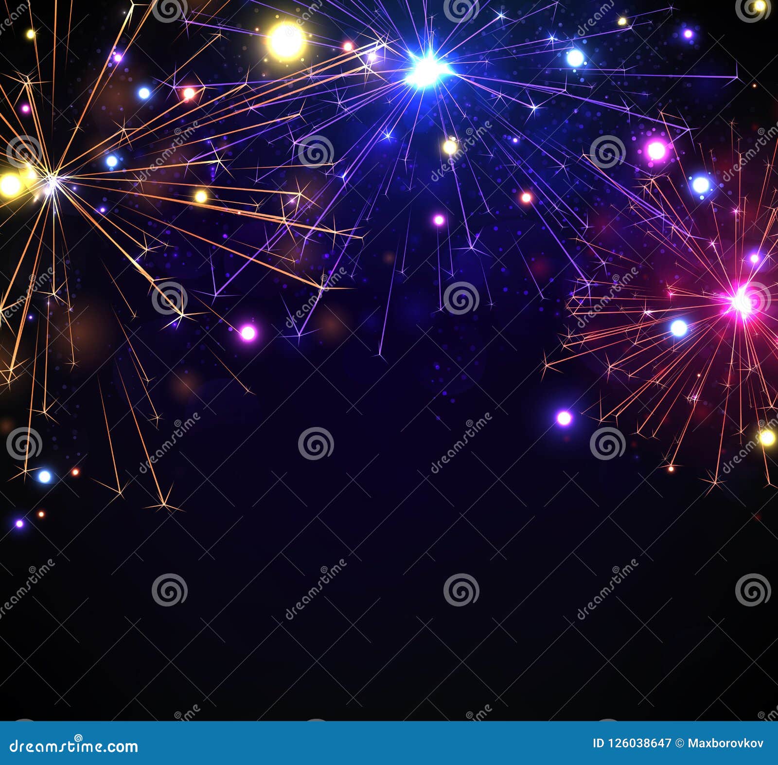 Colorful Sparkle Background Royalty-Free Stock Photo | CartoonDealer ...