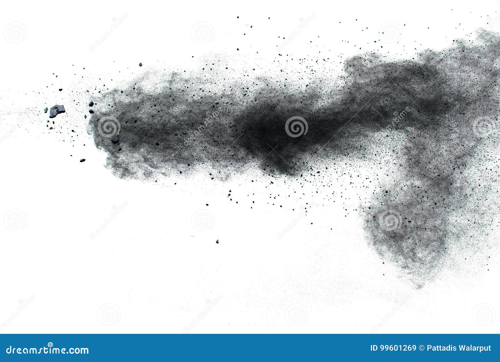 Black powder explosion stock image. Image of creative - 99601269