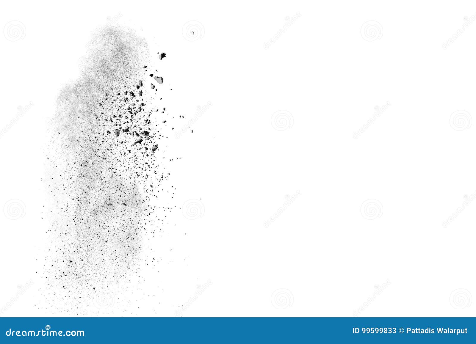 Black powder explosion stock image. Image of abstract - 99599833
