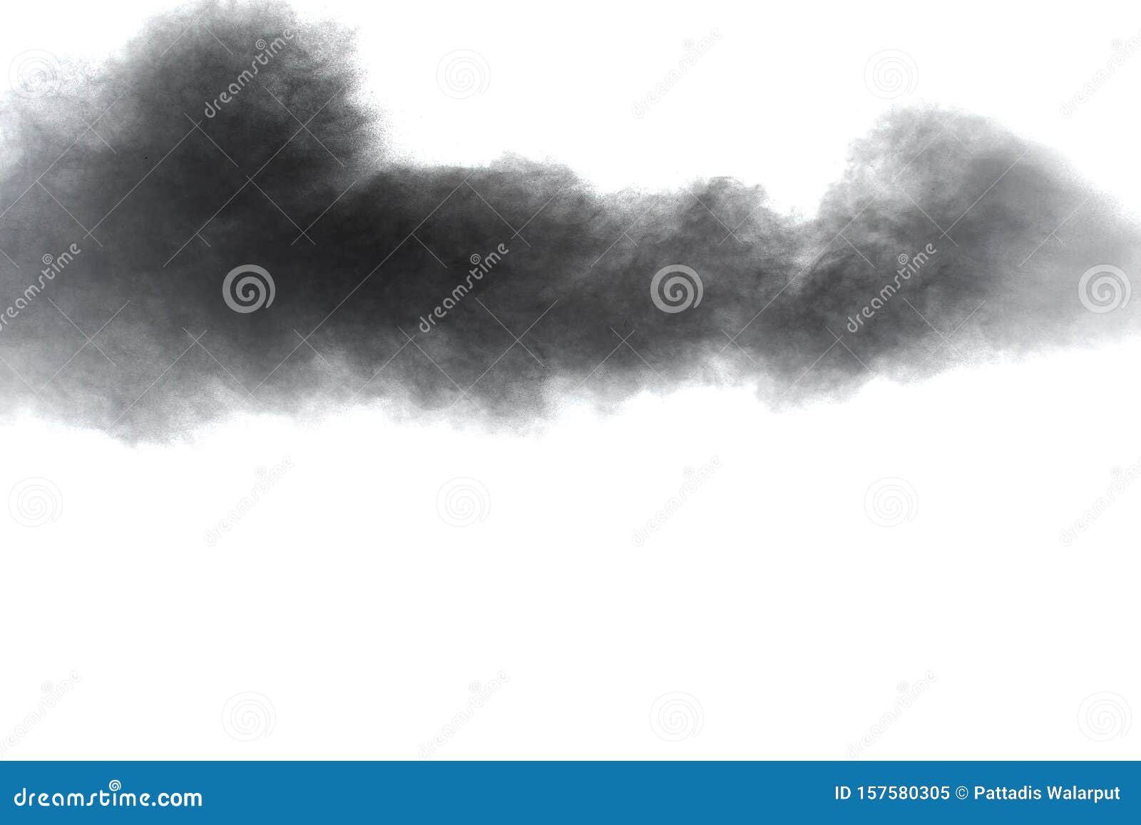 Abstract Black Dust Splatter on White Background. Stock Image - Image ...
