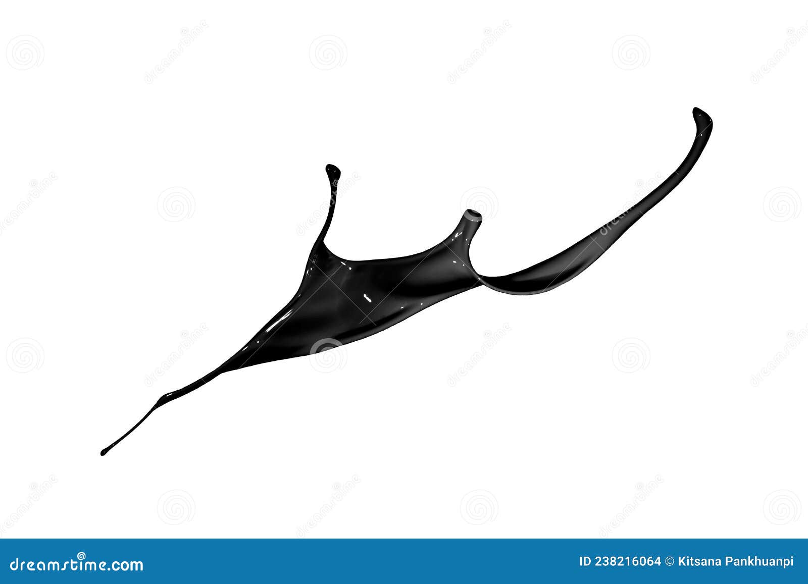 Black Powder Explosion on White Background. Stock Photo - Image of ...