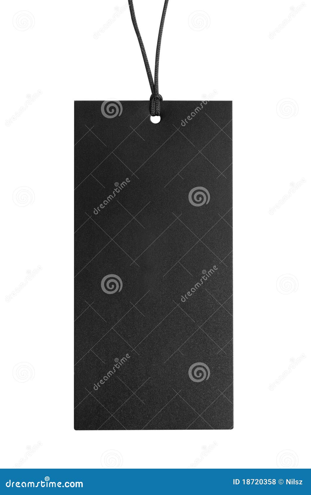 Black price tag sign stock photo. Image of twine, blank - 18720358