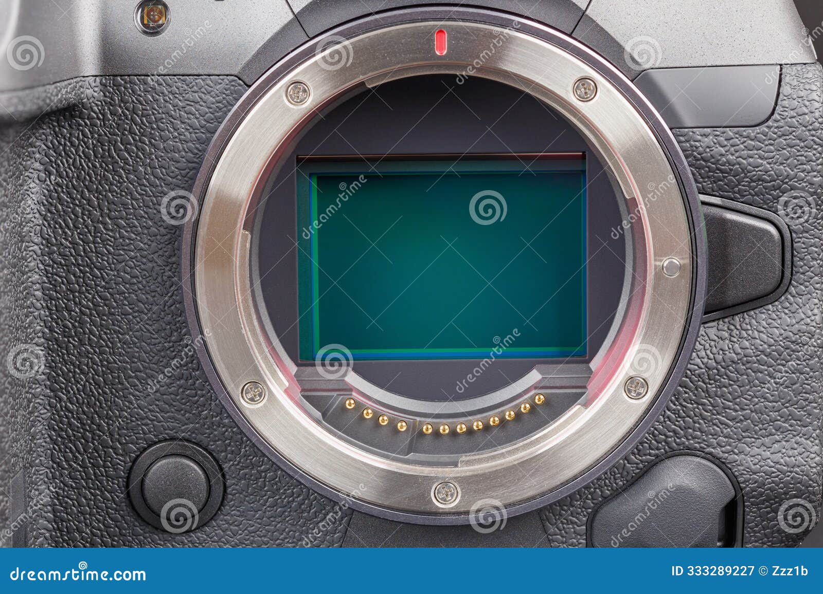 Professional Mirrorless Camera Body with Exposed Sensor Full-frame ...