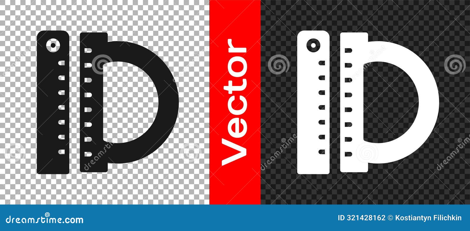 Black Protractor Grid for Measuring Degrees Icon Isolated on ...