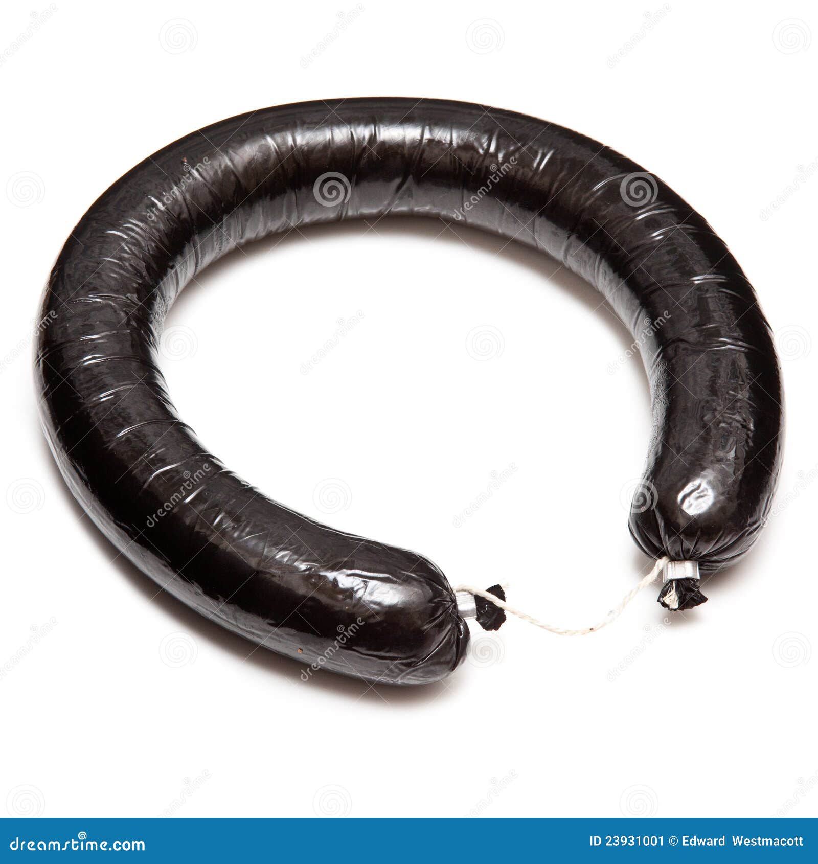 Black Pudding Or Blood Sausage Stock Image - Image: 23931001