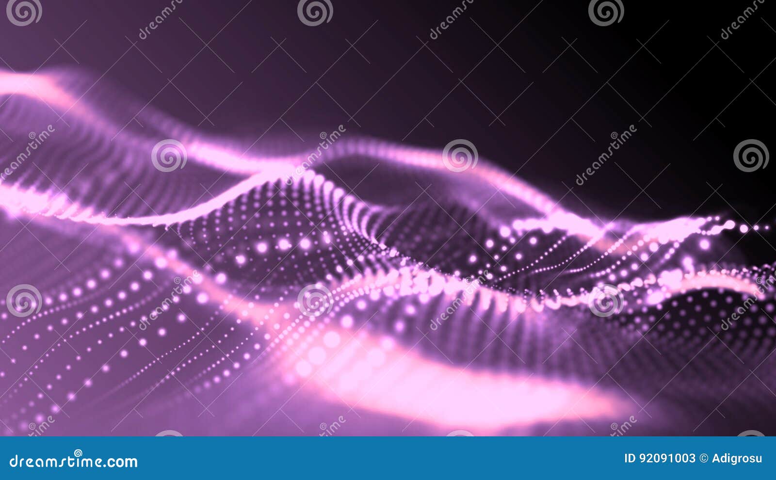 Black and Purple Abstract Fantasy Technology Background. Stock ...