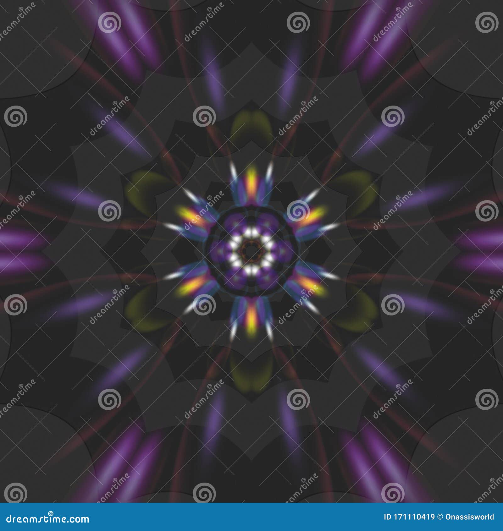 Black Purple Shapes Abstract Background Art Stock Illustration ...