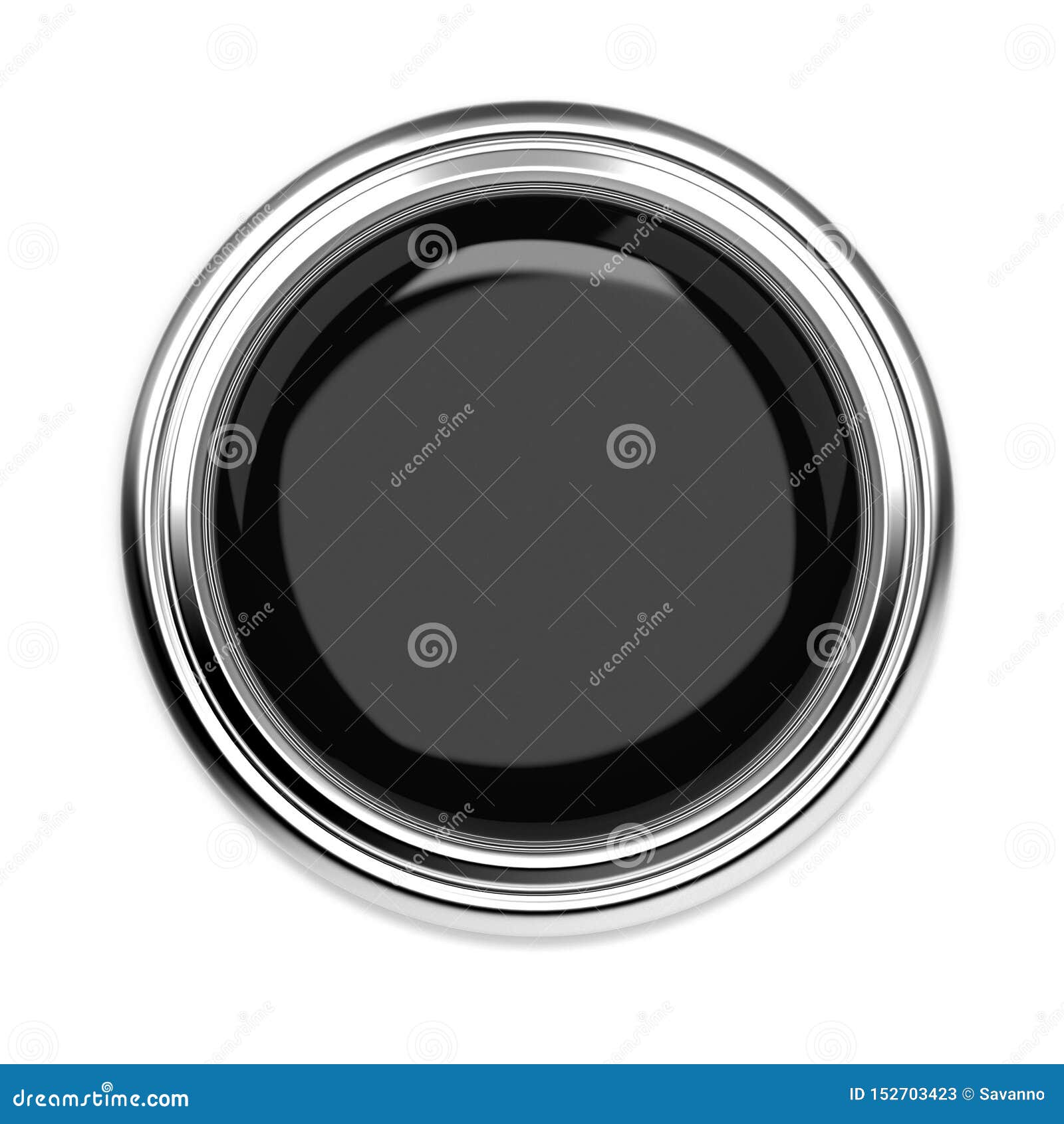 Push Pin Top View. Metallic Thumb Tack Cartoon Vector | CartoonDealer ...