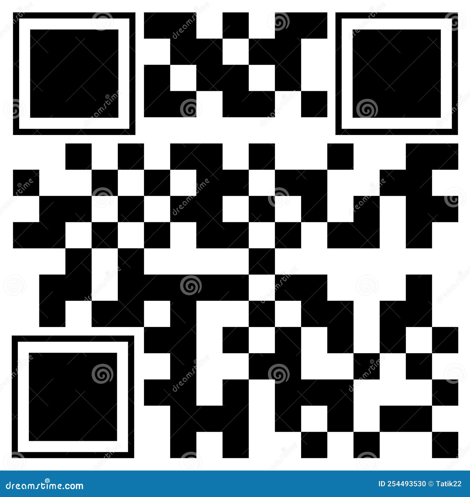 Black QR Code. Pandemic, Coronavirus, Vaccination. Silhouette Stock ...