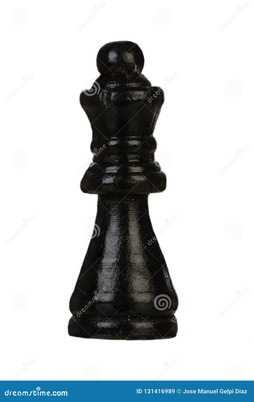 Black Queen, Chess Piece Isolated Stock Image - Image of chessman ...