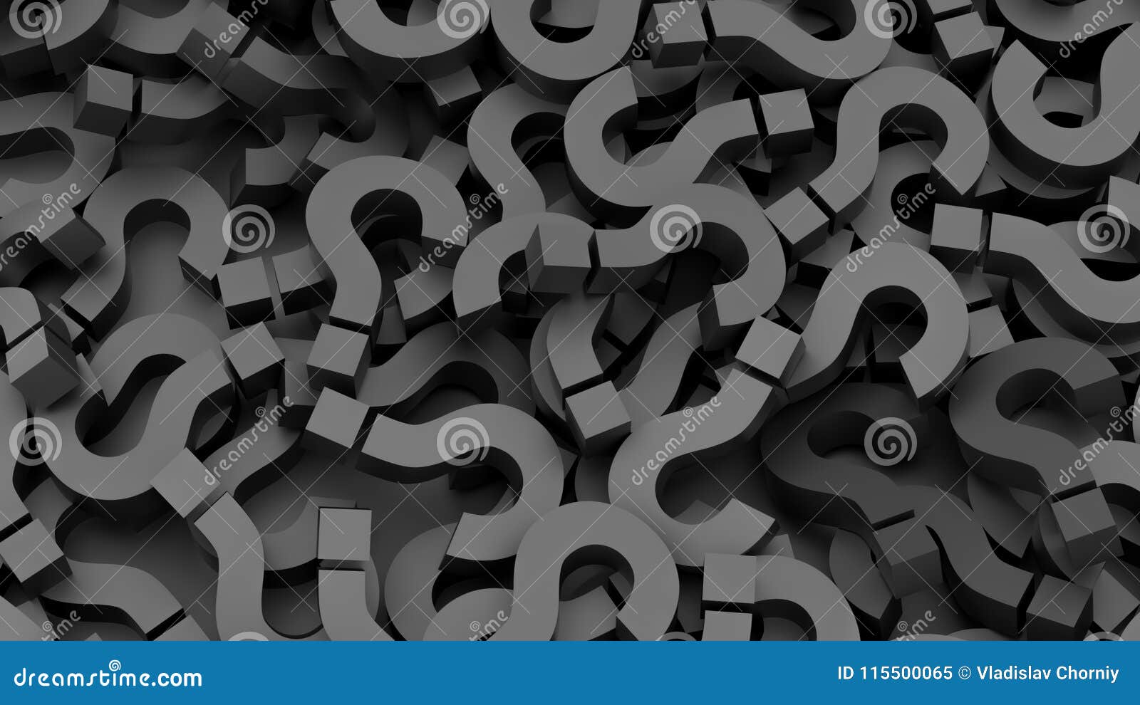 Black question marks stock illustration. Illustration of answer - 115500065