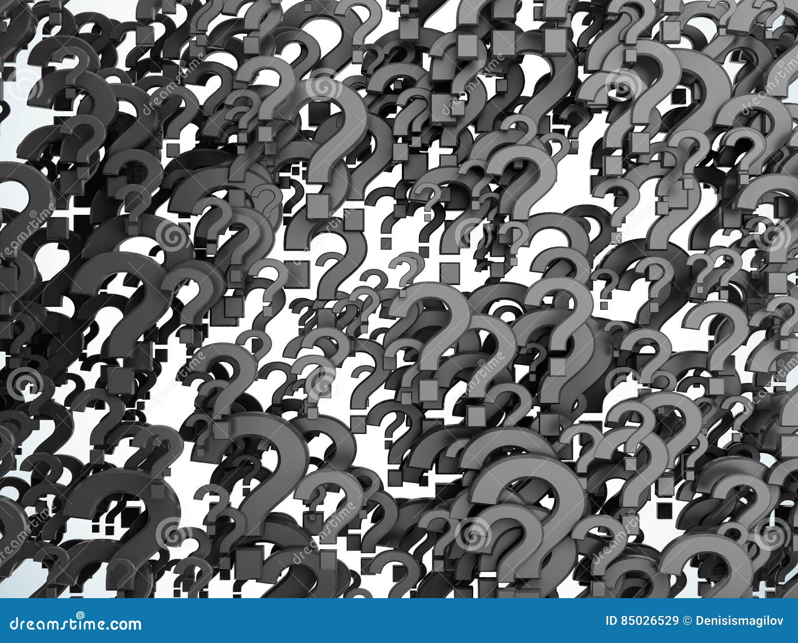 Black Question Marks Background Stock Illustration - Illustration of ...