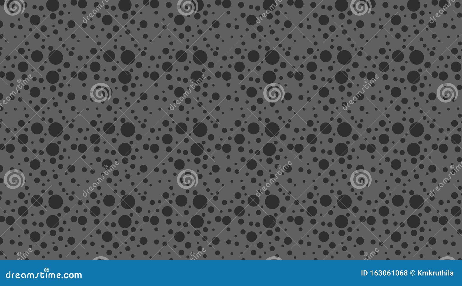 Black Random Circles Dots Background Pattern Vector Illustration Stock ...