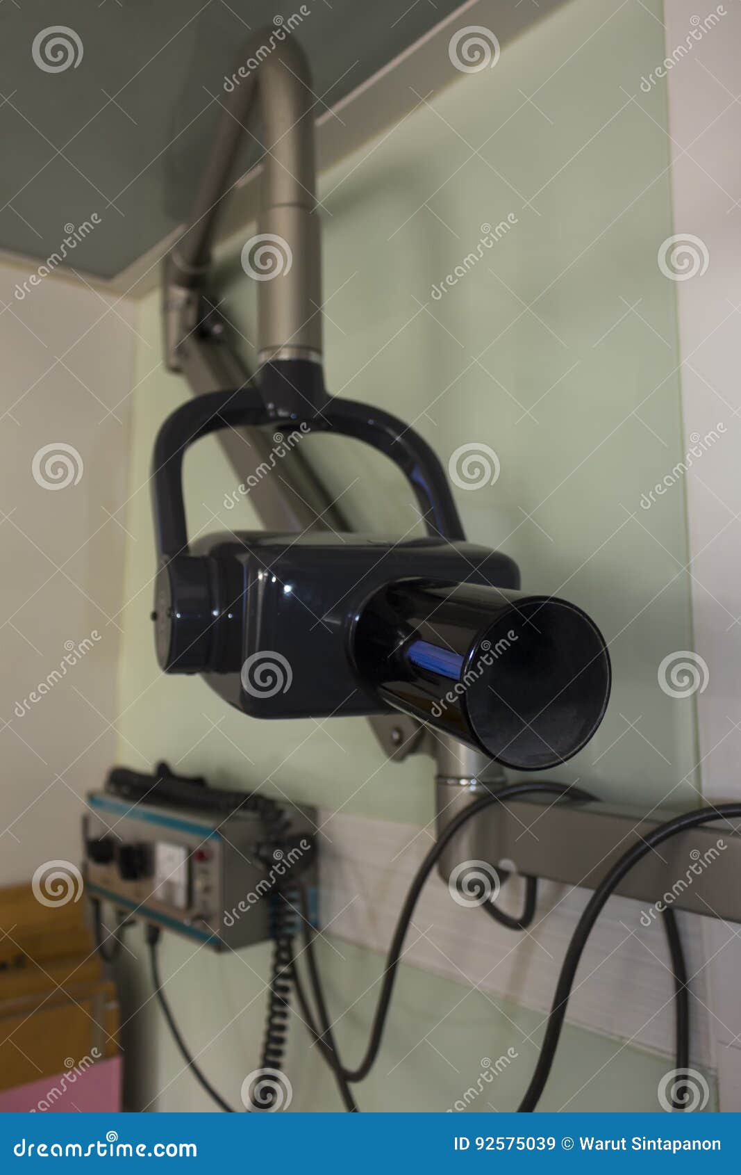 Black X-ray Machine in the Dental Clinic Stock Image - Image of ...