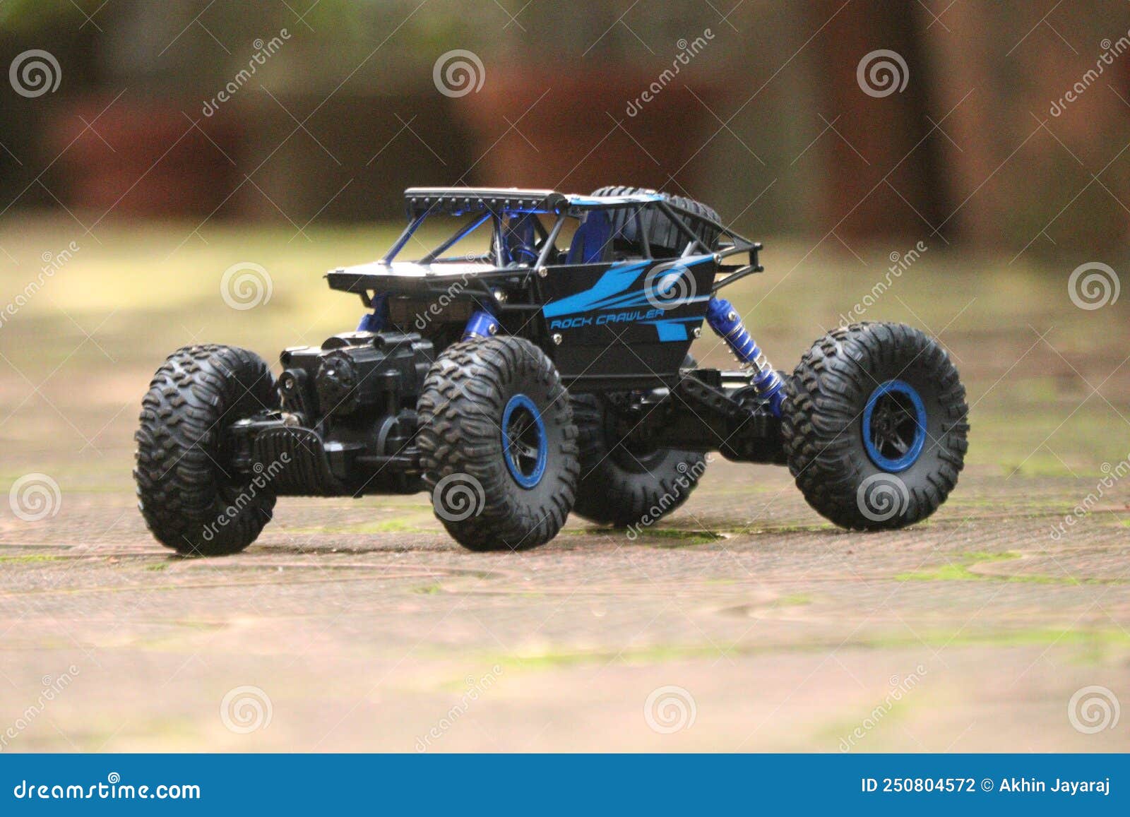 A Black RC Car Driving on the Floor Stock Photo - Image of receiver ...