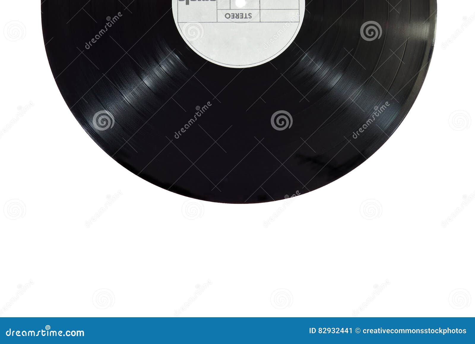 Black Record Vinyl Picture. Image: 82932441