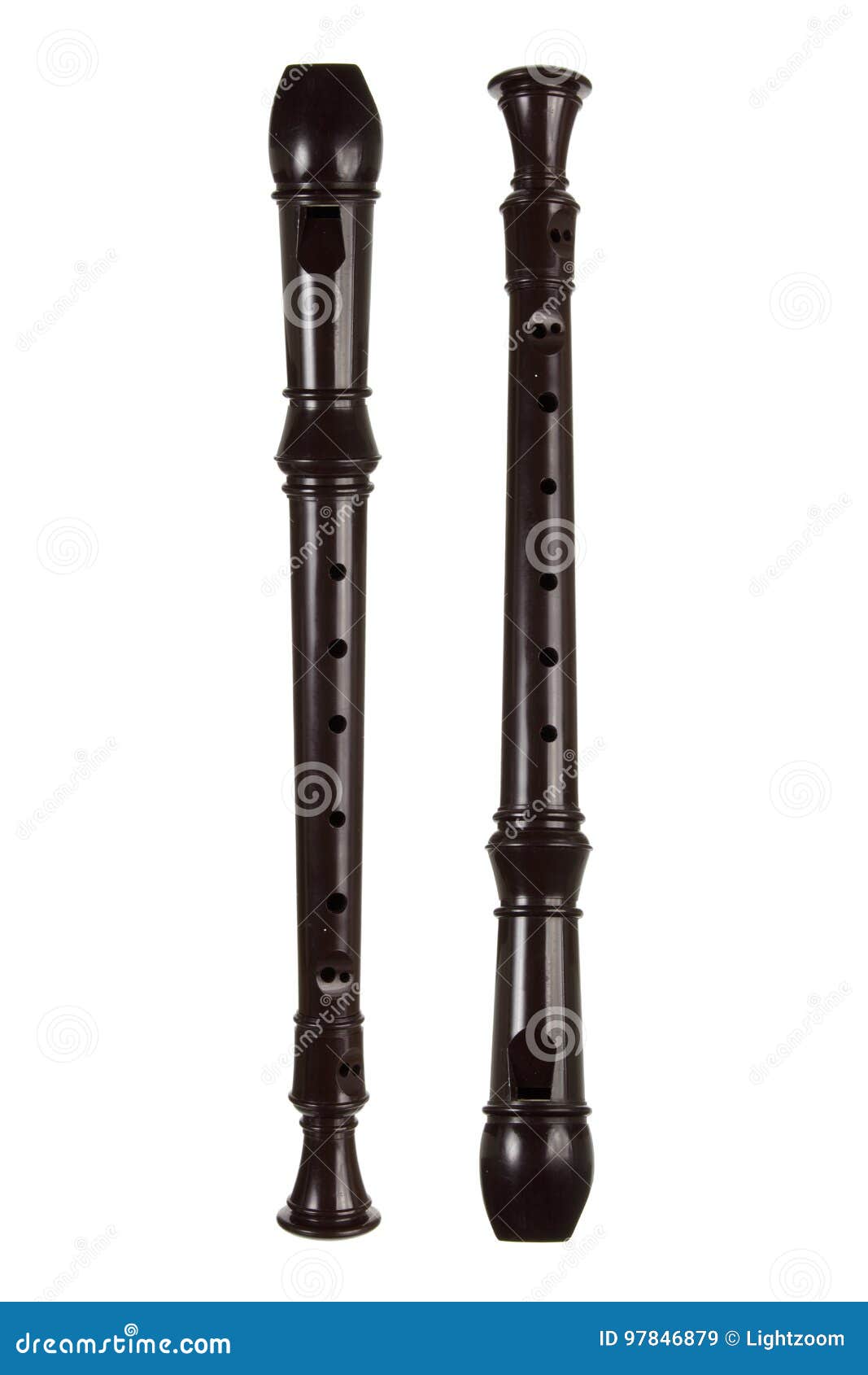 Black Recorders stock image. Image of folk, pipe, sound - 97846879