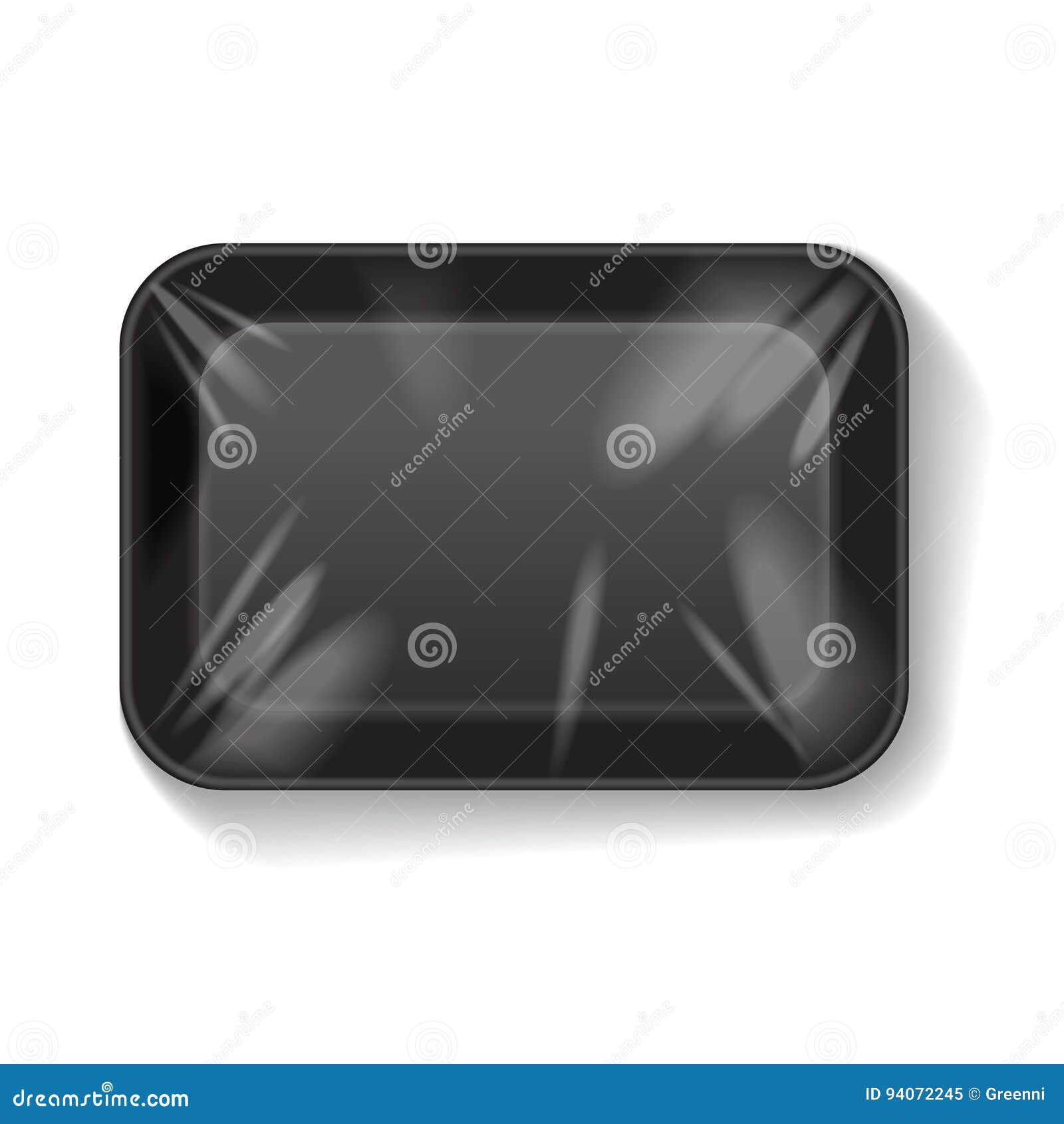 Ban Styrofoam Container Cartoon Vector | CartoonDealer.com #187695625